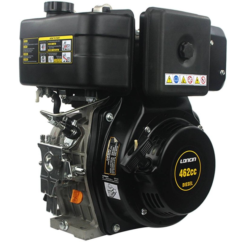 LONCIN engine 25x80 cylindrical 462cc 9.3Hp complete diesel engine ...