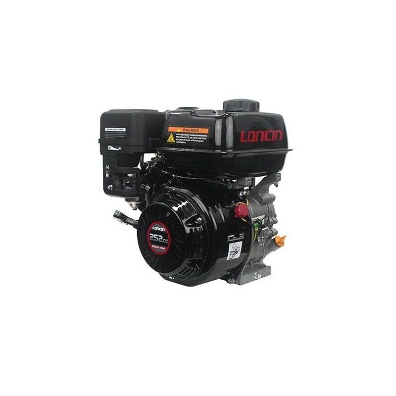 LONCIN Motor Cylindrical 25.4x80 252cc Complete Horizontal-recoil p...