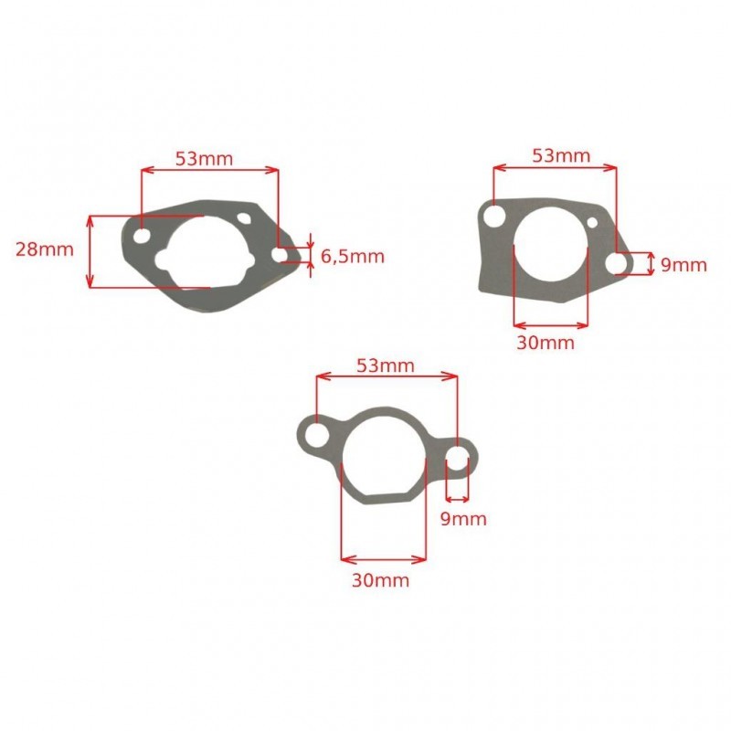 ORIGINAL STIGA lawn tractor engine gasket kit 1530M - 1640H 1185502...