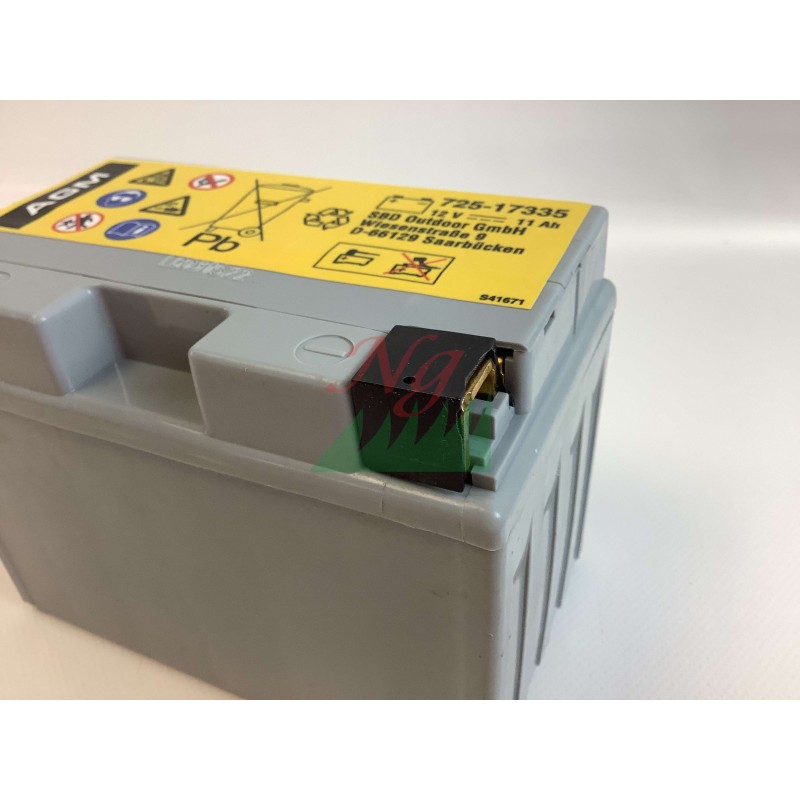 ORIGINAL MTD AGM 11 Ah 12 v battery for robot lawn tower 725-17335:...