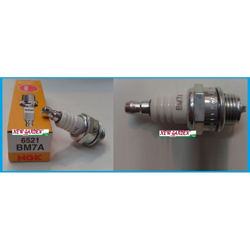 NGK spark plug, 2-stroke engine, brushcutter, hedge trimmer BM7A 24...