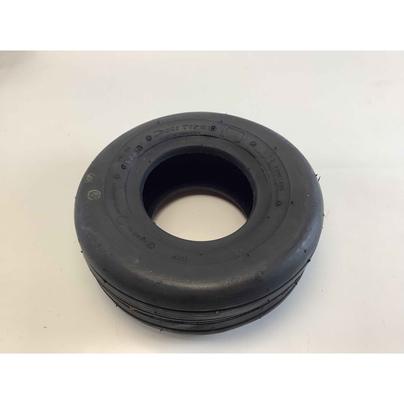 Rubber tyre wheel 11x4.00-5 4-ply CARLISLE lawn tractor NO RIM:Whee...