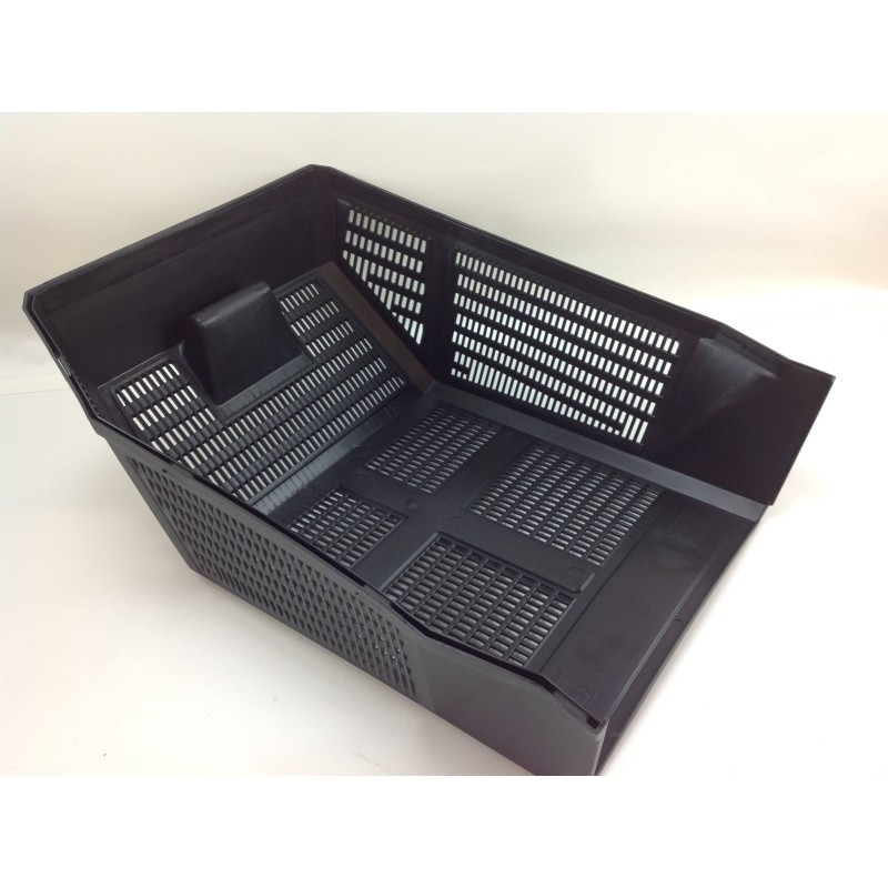 Upper and lower part ORIGINAL STIGA lawnmower grass catcher basket:...