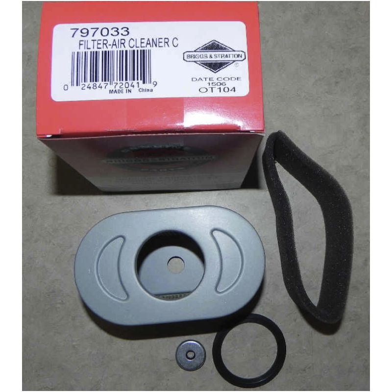 Air filter lawn tractor lawn mower engine VANGUARD 797033 797378 BR...