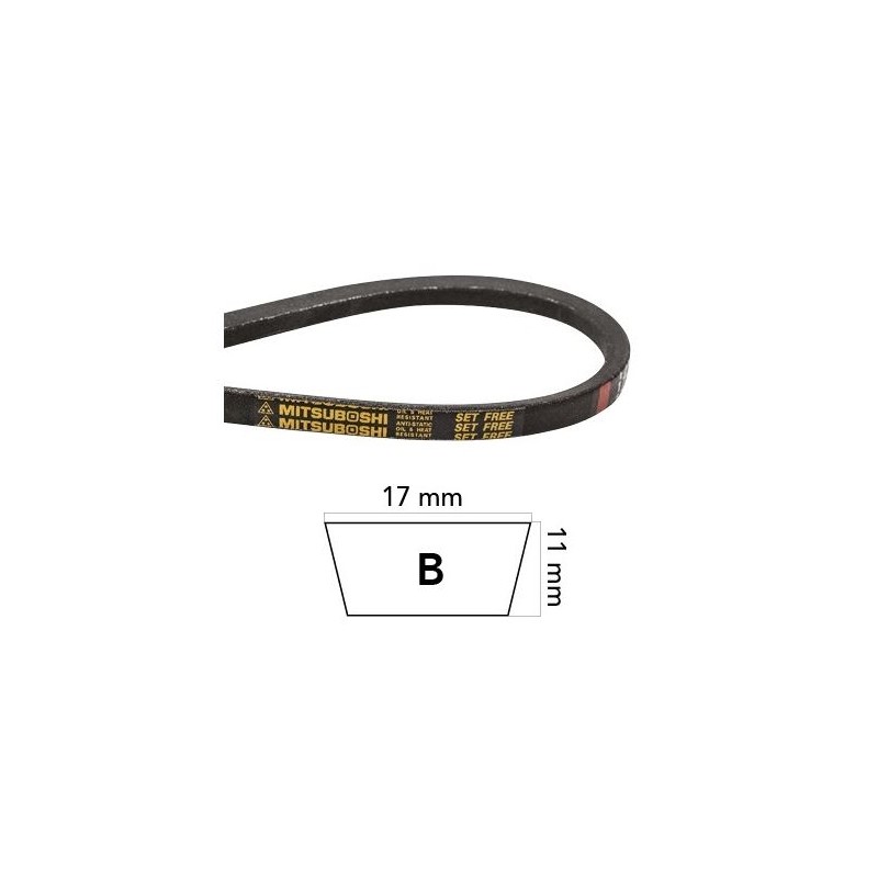 Lawn tractor mower lawnmower belt B64 1694 mm 650064:Belts - Sale ...
