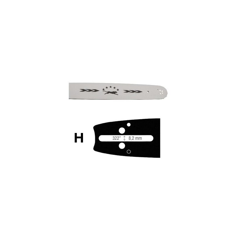 Chainsaw bar 325 72 links ALPINA EFCO DOLMAR OPEM PIONEER PARTNER S...