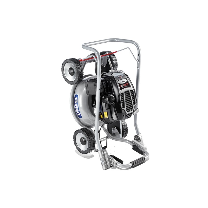 GRIN HM37 petrol mower with Briggs&Stratton 163 cc engine cutting 3...